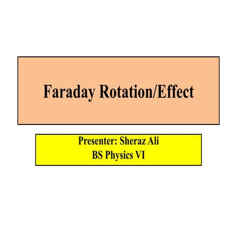 Faraday Rotation.pptx