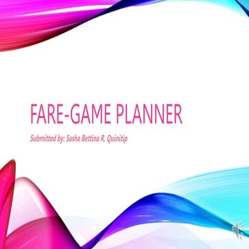 Fair and unfair games | PPTX