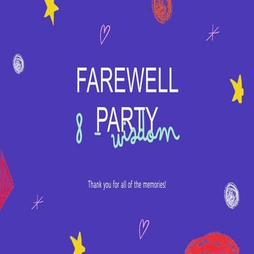 FAREWELL PARTY.pptxxxxxxxxxxxxxxxxxxxxxxx | PPTX
