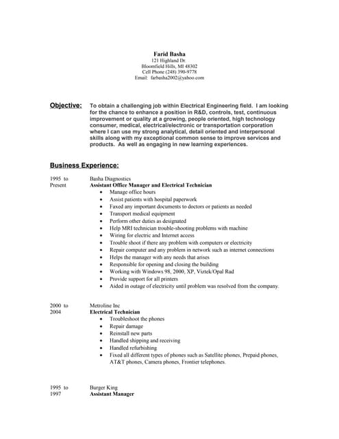 Steve Final Resume | DOC