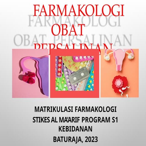 FARMAKO OBAT PERSALINAN.pptx Asuhan Kebidanan | PPT | Free Download