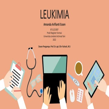 Leukimia farmakoterapi farmasi eafk;fe;feo | PDF