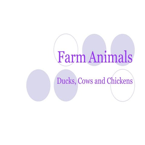 Farm Animals | PPT