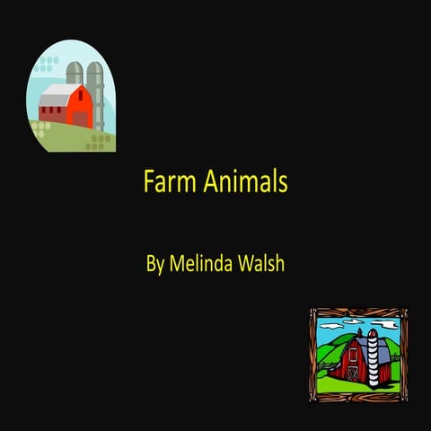 Farm animals | PPTX
