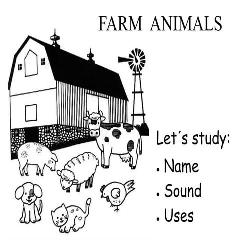 Farm animals | PPTX