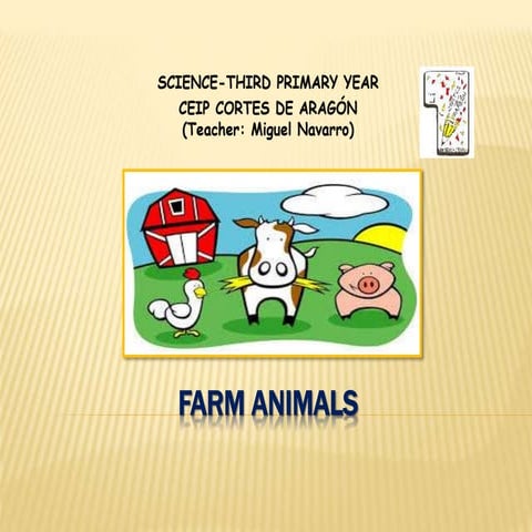 Farm animals | PPTX