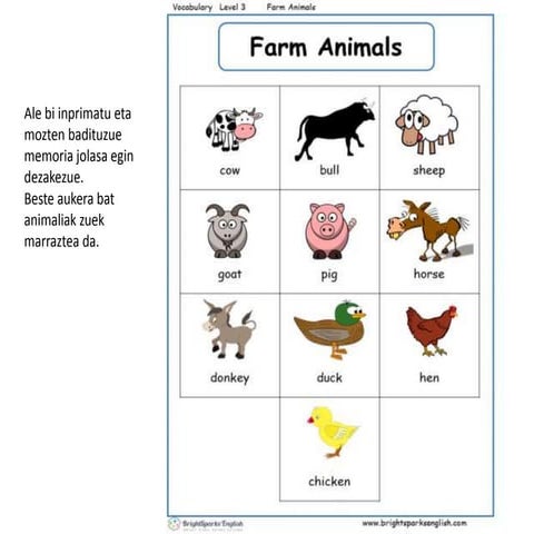 Farm animals | PPSX