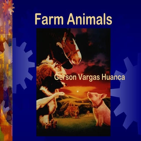 Farm animals session 1 | PPT