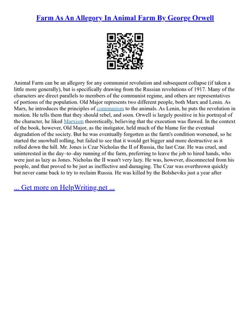 Animal Farm Introduction | PPT