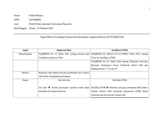 Formulasi Sediaan Steril Injeksi Ampul Hemostatik | PDF