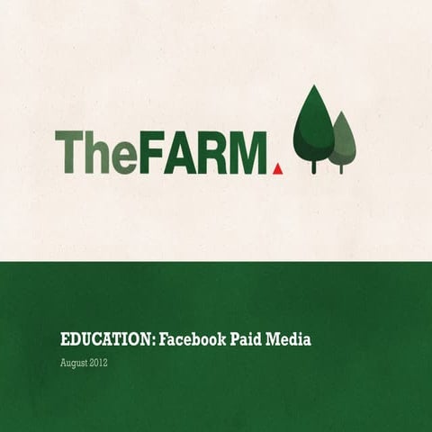 FARM Education: Facebook Paid Media | PPT