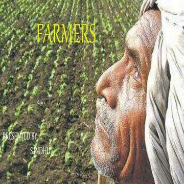 Indian farmer presentation | PPTX