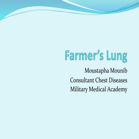 Farmer’s lung | PPTX