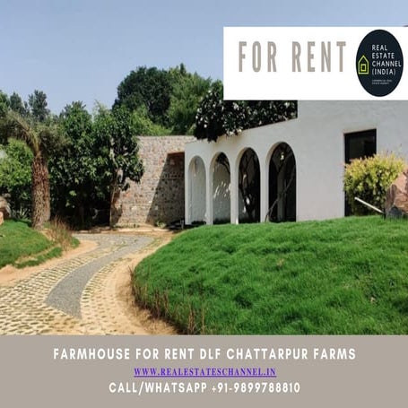 Farmhouse for rent dlf chattarpur farms | PDF