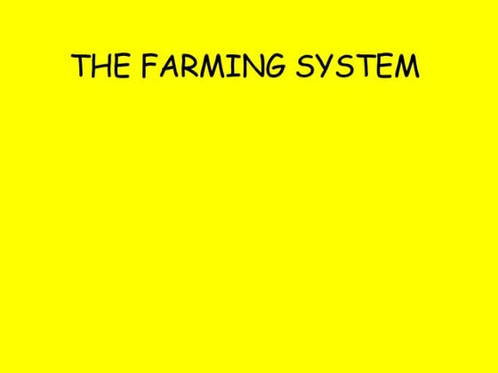 FARM PLAN MODELS Of INTEGRATED FARMING SYSTEM For Small and Marginal ...