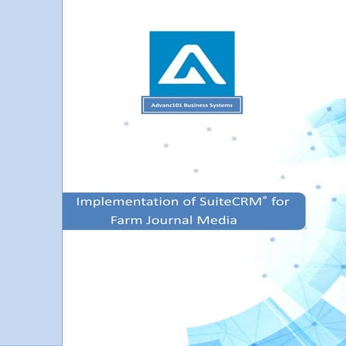 SuiteCRM Integration-case study | PDF