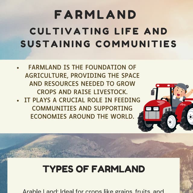 Farmland: Cultivating Life and Sustaining Communities | PDF