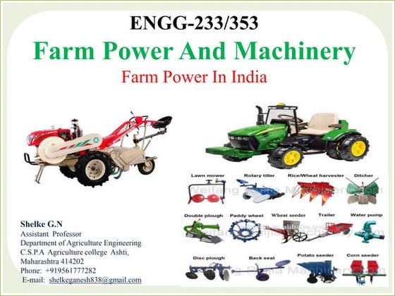 Agricultural implements pictures with names and uses in India | PPT