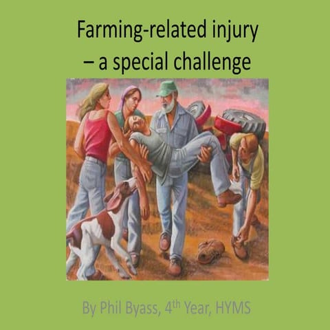 Farm-related injuries | PPTX