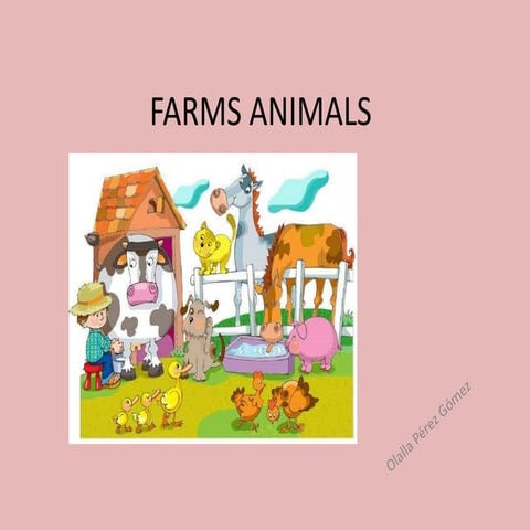 Farms animals | PPTX