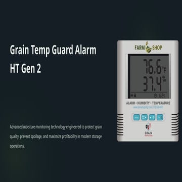 Grain Temp Guard Alarm HT Gen 2 - FarmShop | PPTX