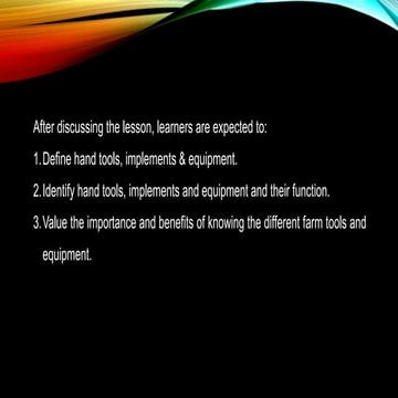 SELECT FARM TOOLS, IMPLEMENTS & EQUIPMENT.pptx