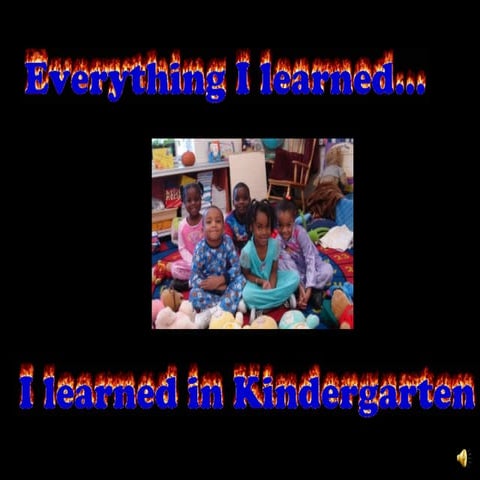 Everything I Learned | PPT