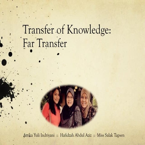 Far Transfer | PDF