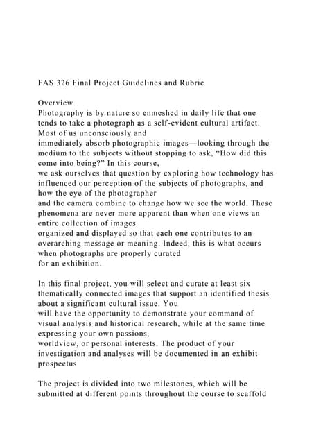 Photo essay | PPT