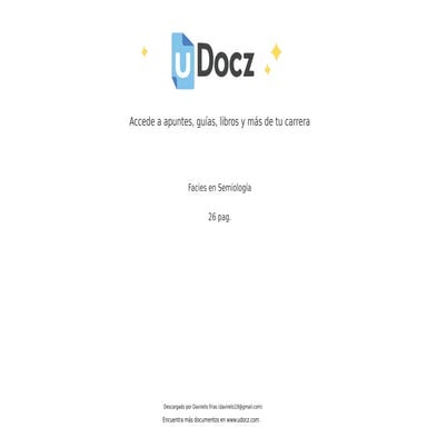 Semiologia Médica - Facies | PPTX