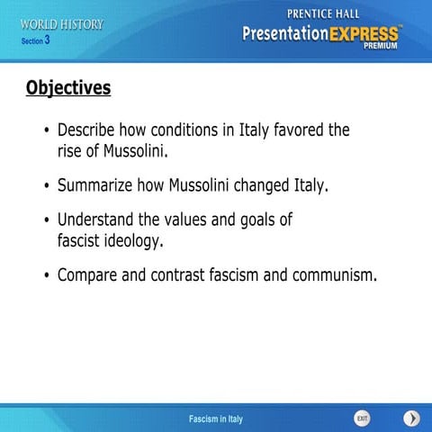 Fascism in italy | PPT
