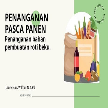 Fase E Kelas X Penanganan Pasca Panen.pptx