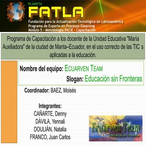 FATLA Fase Planificación | PPTX