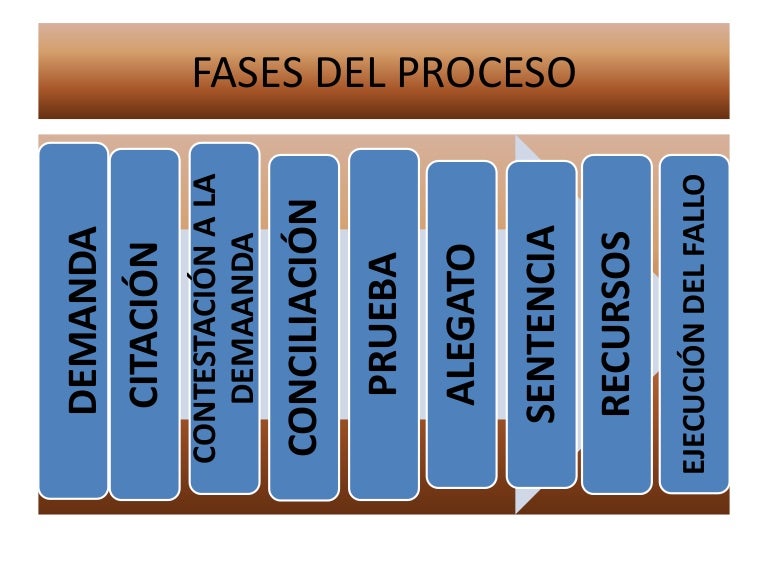Fases del proceso i