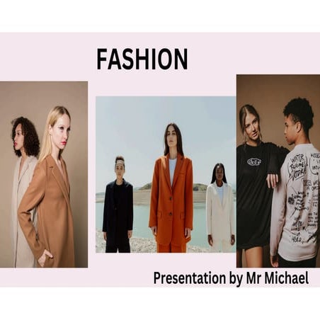 FASHION. pdf presentation about fashion and design | PDF