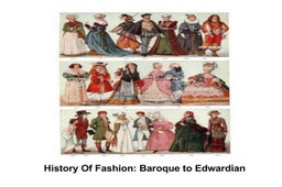 Fashion Lecture History | PPT