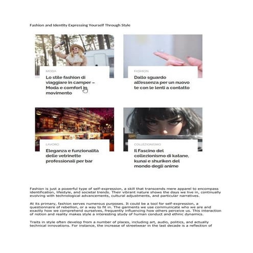 Why Fashion Matters: Beyond Vanity and Trends | PDF