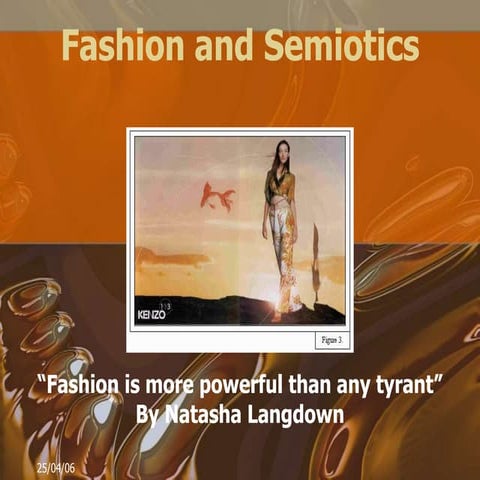 Semiotics of fashion | PPTX