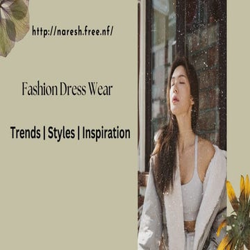 Fashion Dress Wear: Trends & Style Guide | PDF