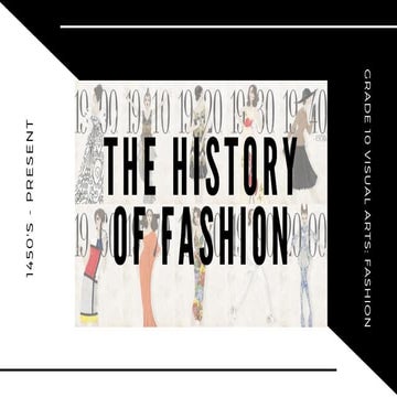 Fashion history | PDF