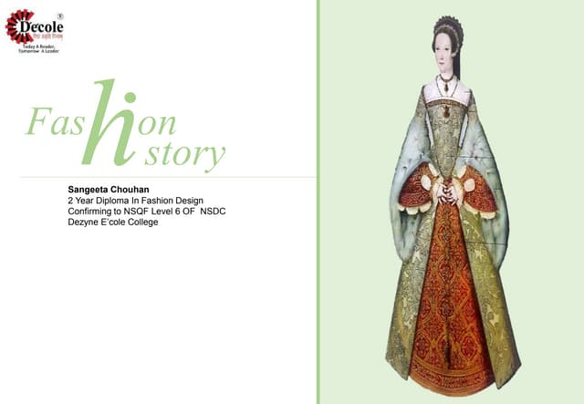 Fashion Lecture History