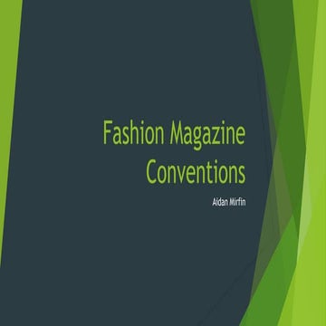 2 contrasting magazine covers-NEA 3 | PPTX