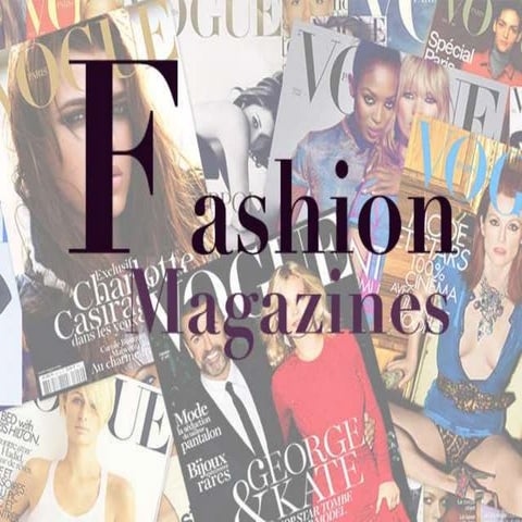 The Evolution of Fashion Magazines- VogueCase | PPT