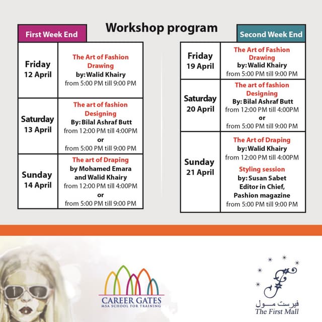 The First Mall Fashion Mania Workshop | PDF