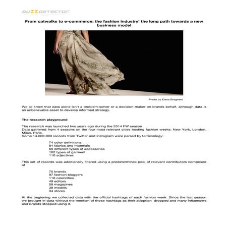 Fashion research intro | PDF