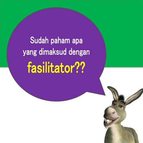 Fasilitator apa sih | PDF