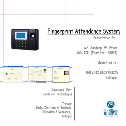 Fingerprint Attendance System | PPS