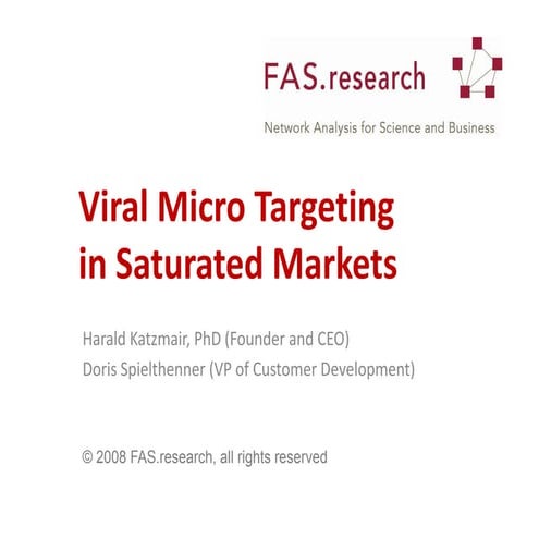 Viral Micro-Targeting | PPT
