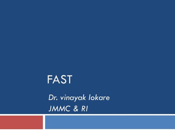 E-Fast Examination | PPTX | Lung and Respiratory Health | Diseases and ...