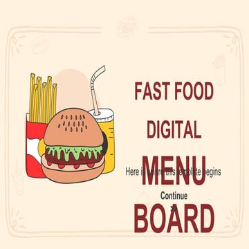 Copy of Fast Food Digital Menu Board by Slidesgo.pptx.pptx